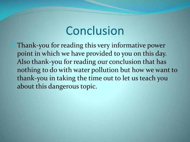 PPT - Water Pollution PowerPoint Presentation - ID:2339630