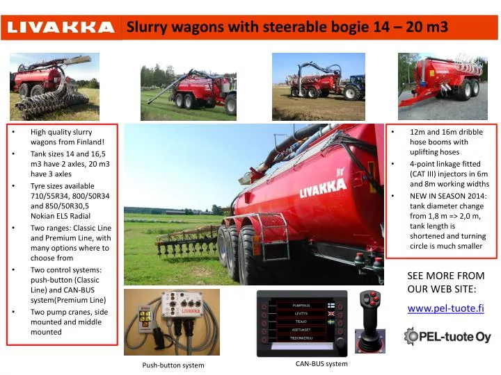 PPT - Slurry wagons with steerable bogie 14 – 20 m3 PowerPoint ...