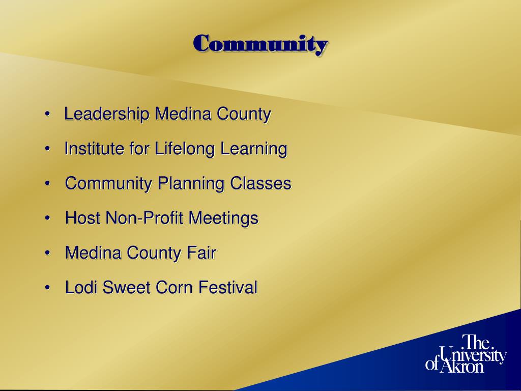 PPT - Medina County University Center PowerPoint Presentation, free ...