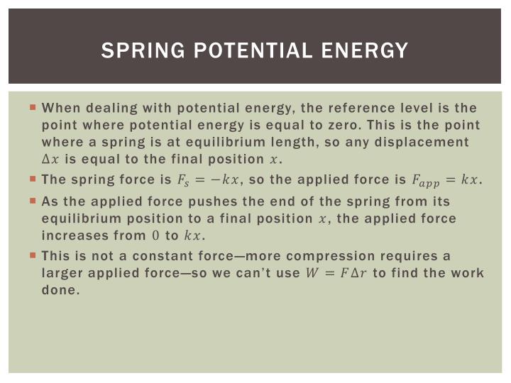 PPT - Work and Energy PowerPoint Presentation - ID:2340257