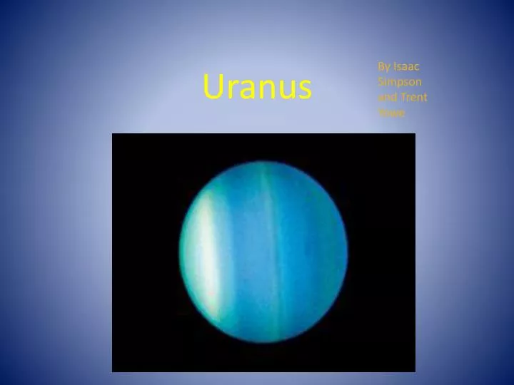 PPT - Uranus PowerPoint Presentation, free download - ID:2341636