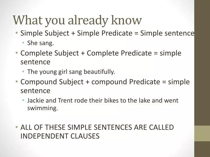 PPT - What you already know PowerPoint Presentation, free download - ID ...