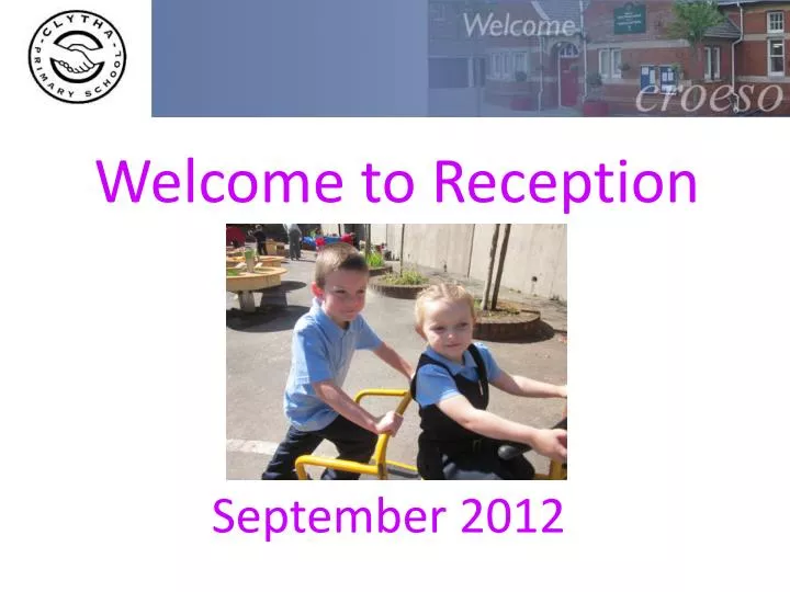 PPT - Welcome to Reception PowerPoint Presentation, free download - ID ...