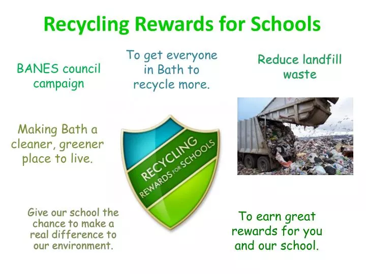 PPT - Recycling Rewards for Schools PowerPoint Presentation, free ...