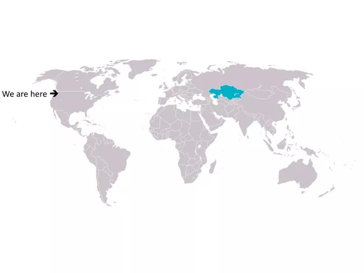 PPT - We are here PowerPoint Presentation, free download - ID:2342431