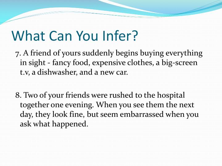 PPT - Making Inferences PowerPoint Presentation - ID:2342770