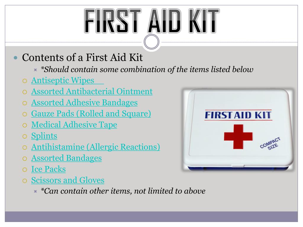 Ppt Safety And First Aid Powerpoint Presentation Free Download Id
