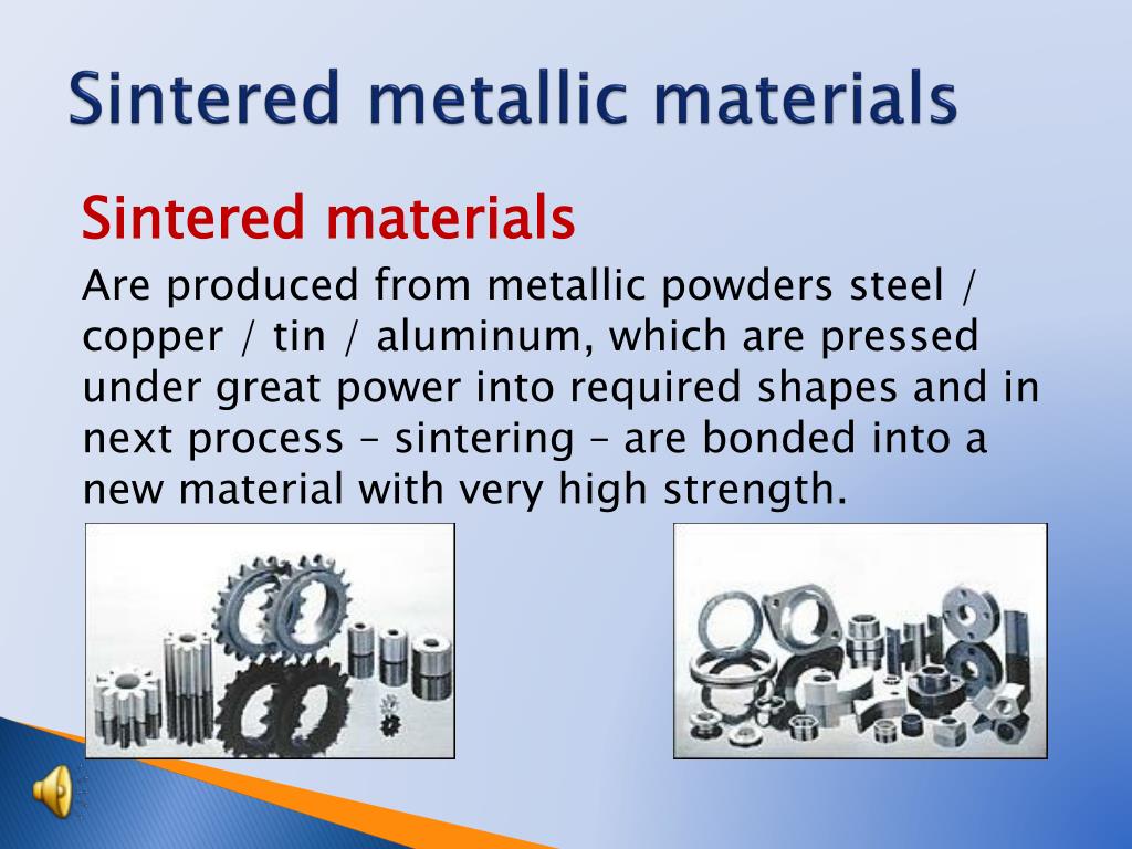 PPT - Sintered Metallic Materials: Advantages and Disadvantages ...