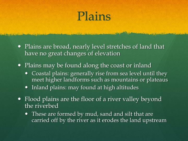 PPT - Landforms PowerPoint Presentation - ID:2343235