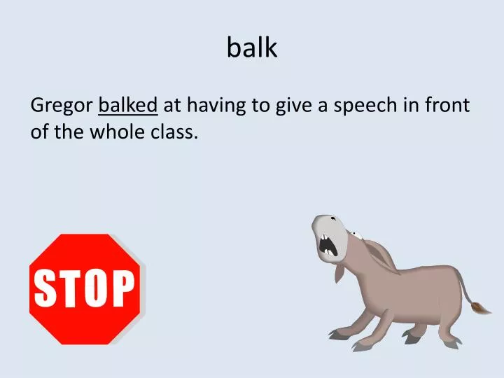 PPT - balk PowerPoint Presentation, free download - ID:2343422