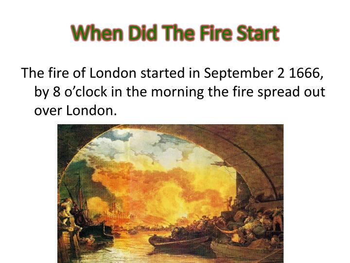 PPT - The Great Fire Of London PowerPoint Presentation - ID:2343564