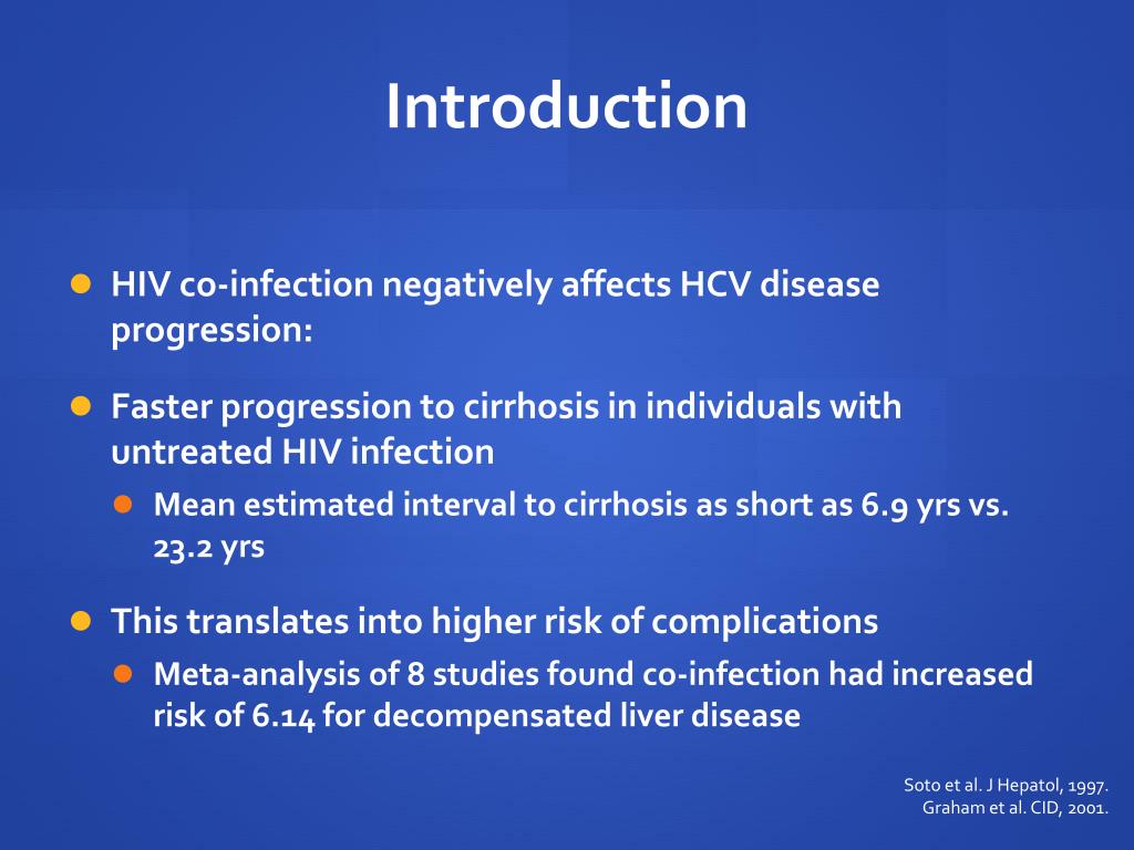 PPT - Management of HIV infection in HIV/HCV co-infected patients ...