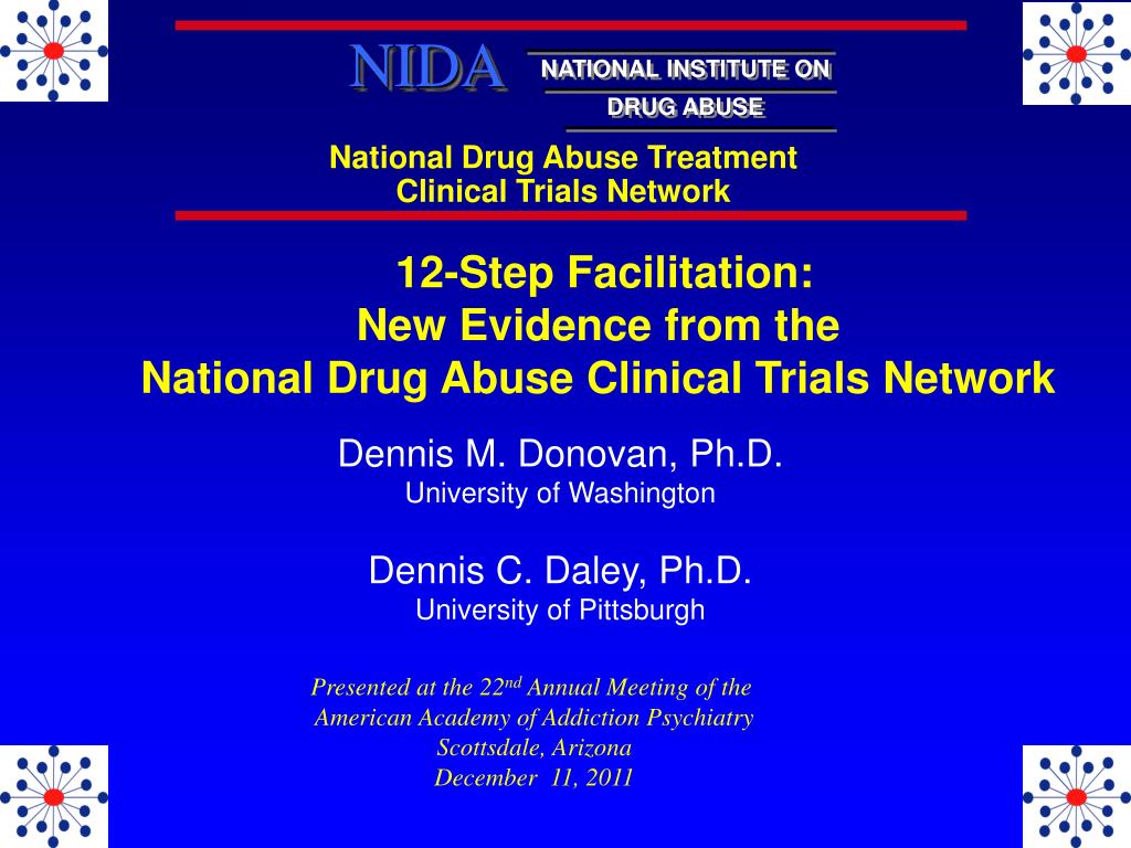 PPT - National Drug Abuse Treatment Clinical Trials Network PowerPoint ...