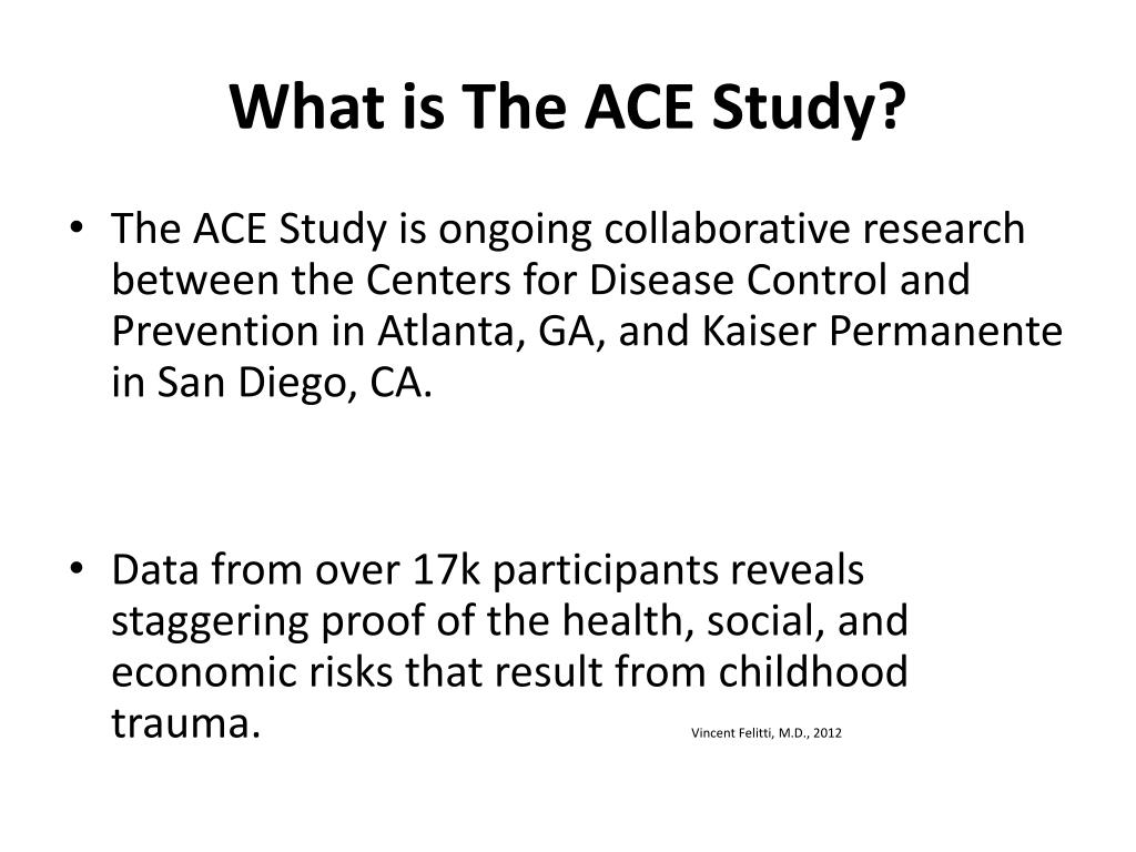 PPT - The Violence – Mental Health Connection: The Impact of Adverse ...