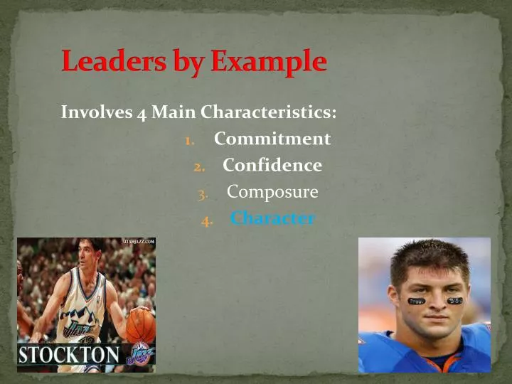 PPT - Leaders by Example PowerPoint Presentation, free download - ID ...