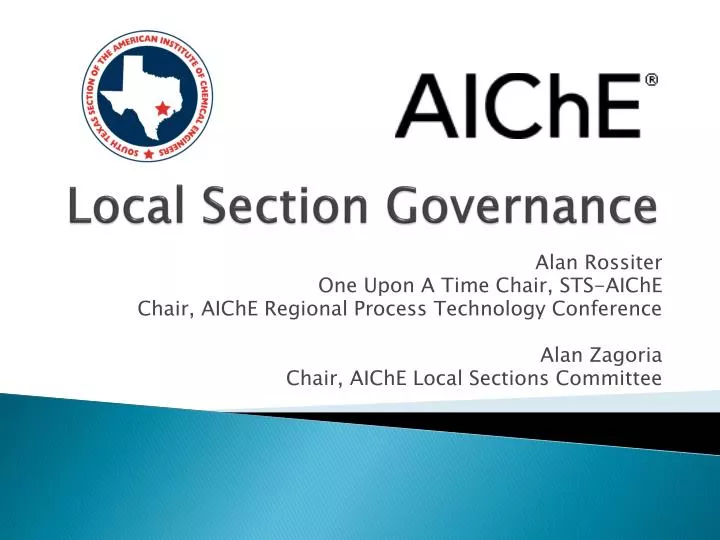 PPT - Local Section Governance PowerPoint Presentation, free download ...