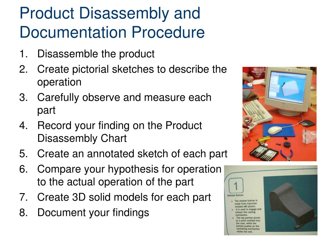 PPT - Product Disassembly PowerPoint Presentation, free download - ID ...