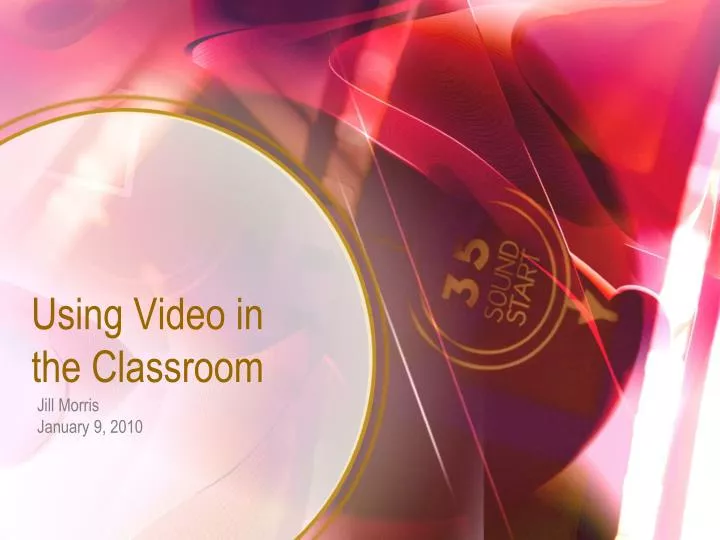 PPT - Using Video in the Classroom PowerPoint Presentation, free ...