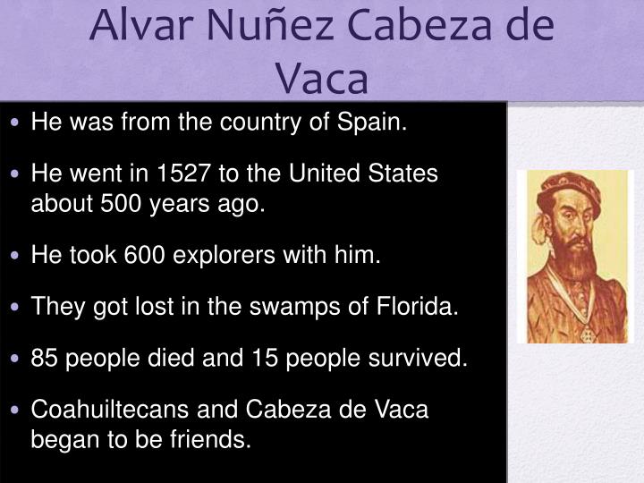 PPT - Cabeza de Vaca meets the Coahuiltecans PowerPoint Presentation ...