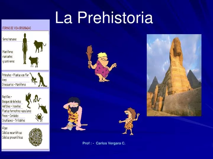 PPT - La Prehistoria PowerPoint Presentation, free download - ID:2346832