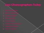 PPT - Jazz Dance History PowerPoint Presentation - ID:2347116