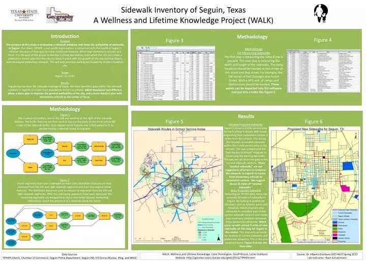 PPT - Sidewalk Inventory of Seguin, Texas A Wellness and Lifetime ...