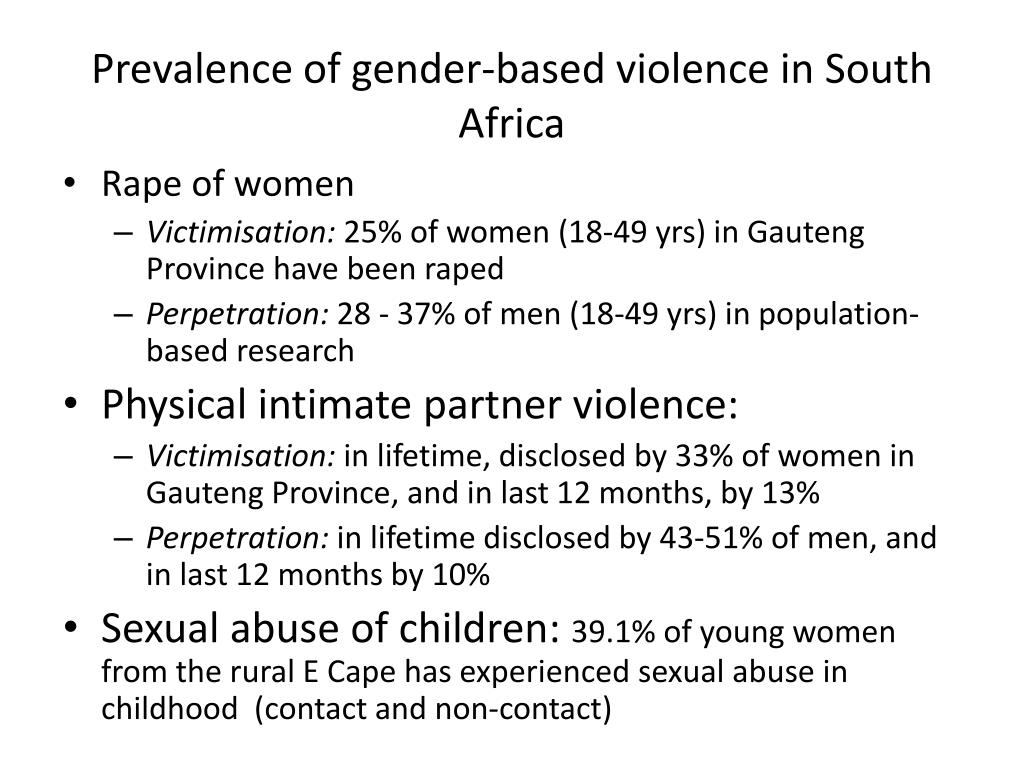 Ppt Linking Gender Based Violence And Hiv Powerpoint Presentation