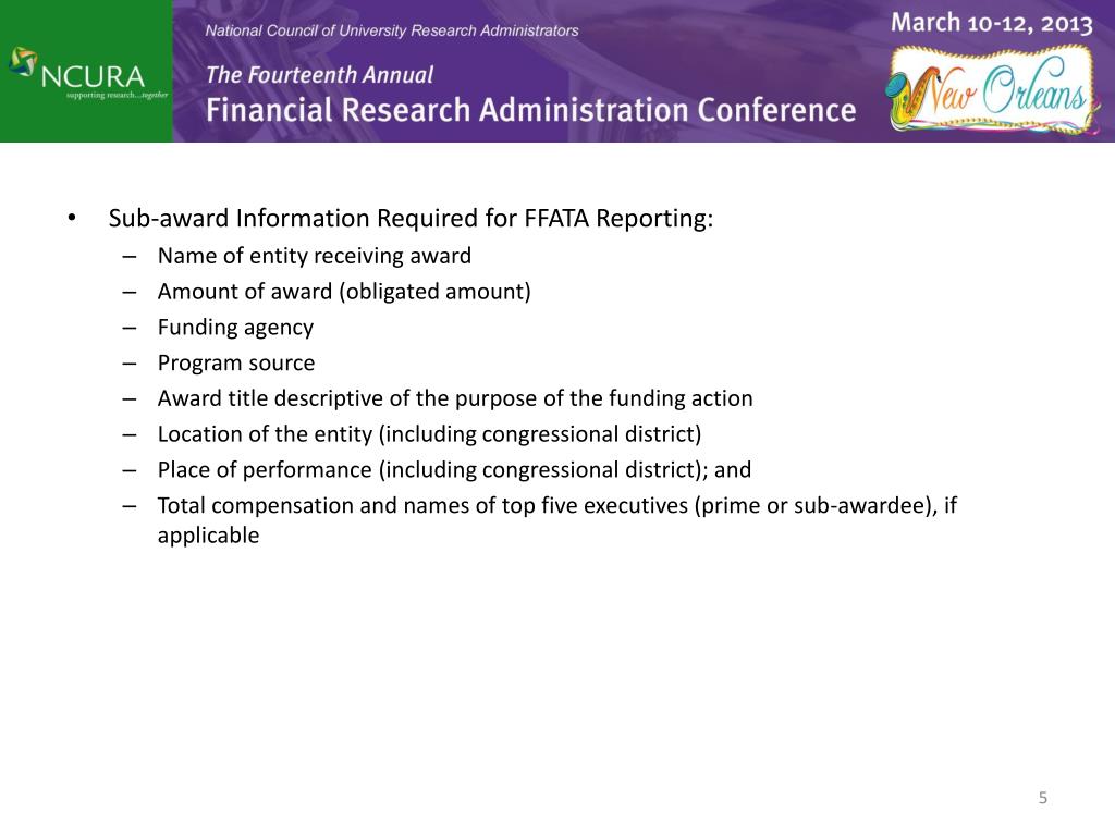 PPT - Trials and Tribulations of FFATA PowerPoint Presentation, free ...