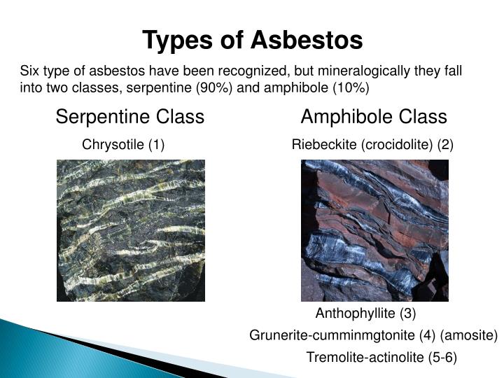 PPT - Mineralogically , What is Asbestos and How D oes it Form ...