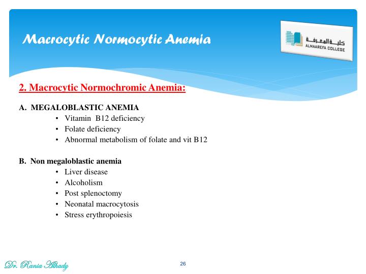 PPT - Laboratory diagnosis of Anemia PowerPoint Presentation - ID:2347811