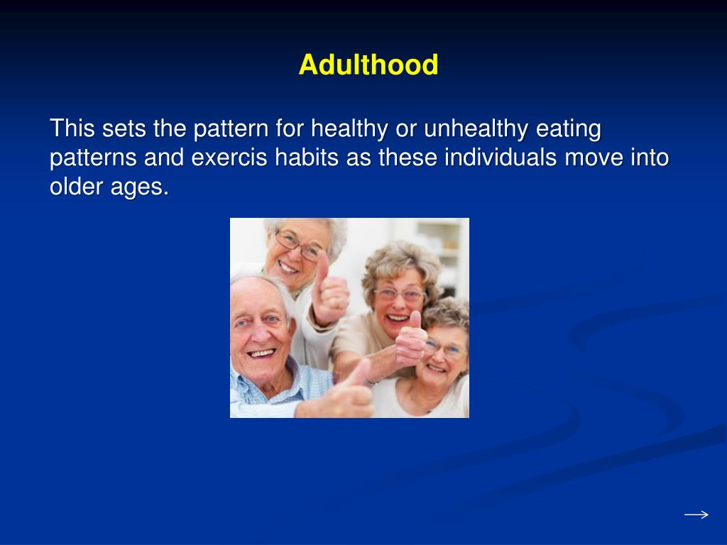 PPT - Nutrition in Childhood through Adulthood PowerPoint Presentation ...