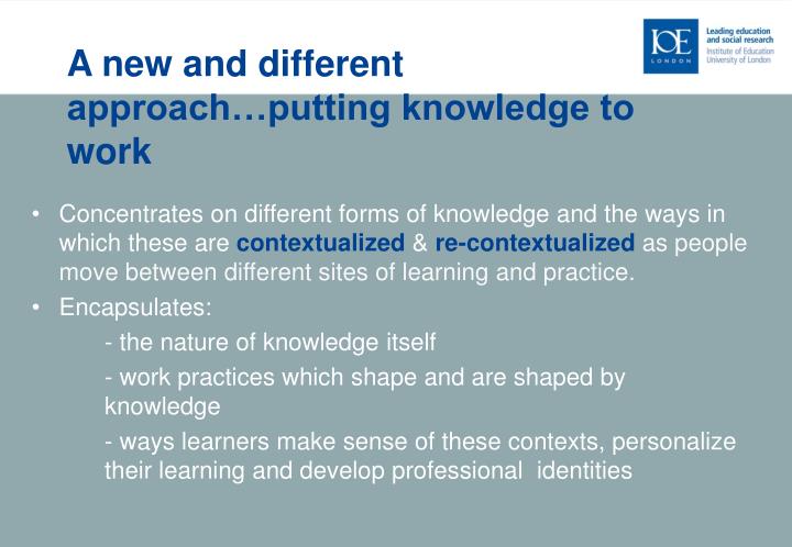 PPT - Putting Knowledge To Work PowerPoint Presentation - ID:2348254