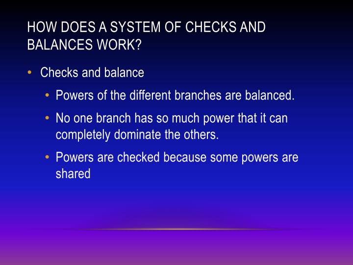 PPT - Lesson 5 How can we organize government to prevent the abuse of ...