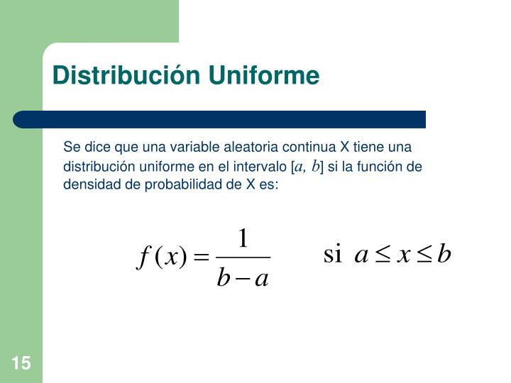 PPT - Variables Aleatoria Continua PowerPoint Presentation - ID:2349127