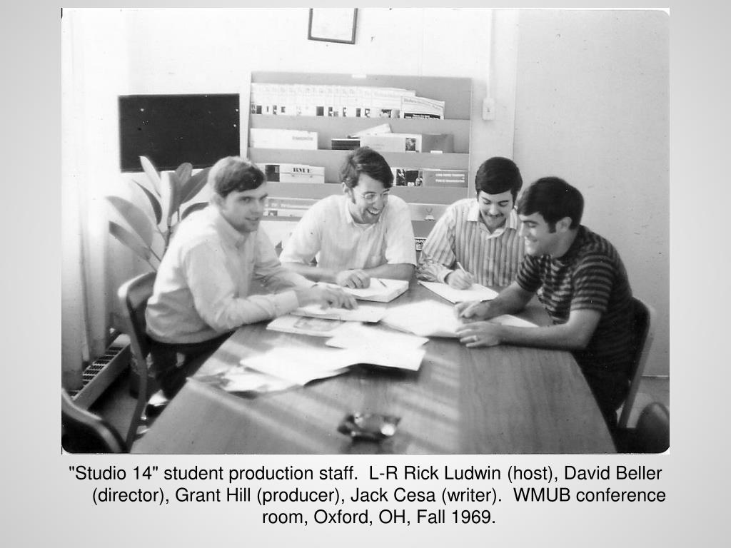 PPT - WMUB-TV Oxford, OH station identification art card, c. 1969 ...