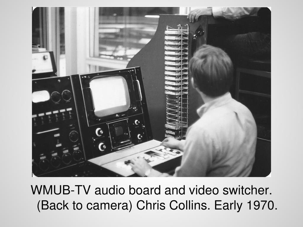 PPT - WMUB-TV Oxford, OH station identification art card, c. 1969 ...