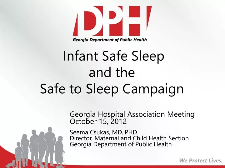 PPT - Infant Safe Sleep and the Safe to Sleep Campaign PowerPoint ...