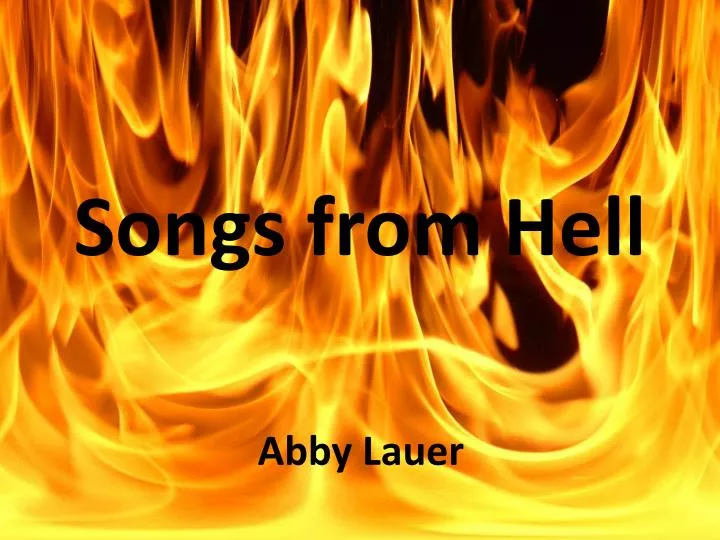 PPT - Songs from Hell PowerPoint Presentation, free download - ID:2351185