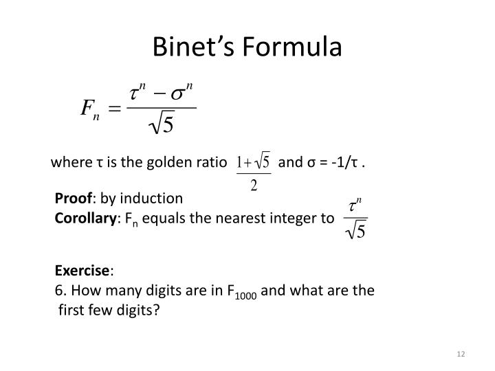 PPT - Fermat’s Little Theorem Fibonacci Numbers PowerPoint Presentation ...