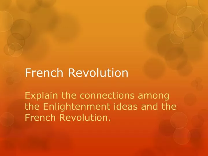 PPT - French Revolution PowerPoint Presentation, free download - ID:2352467