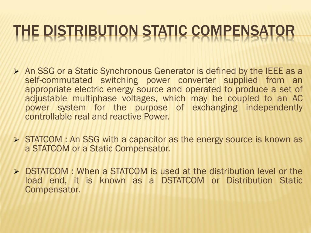 Ppt Fuzzy Logic Based Supervision Of Dc Link Pi Control In A Dstatcom Powerpoint Presentation