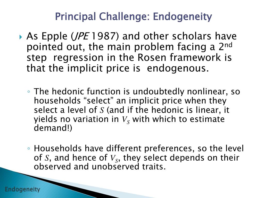 PPT - ECN741, Urban Economics Professor Yinger PowerPoint Presentation ...