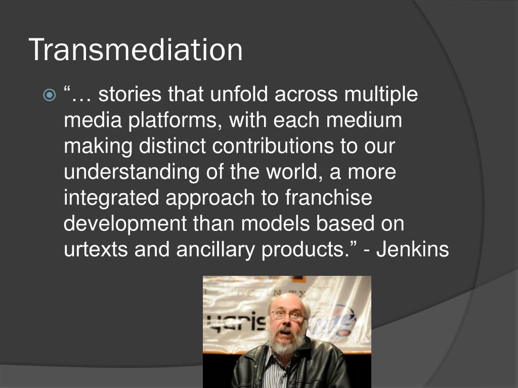 PPT - Criticism: Literary Inquiry and transmediation / remediation ...