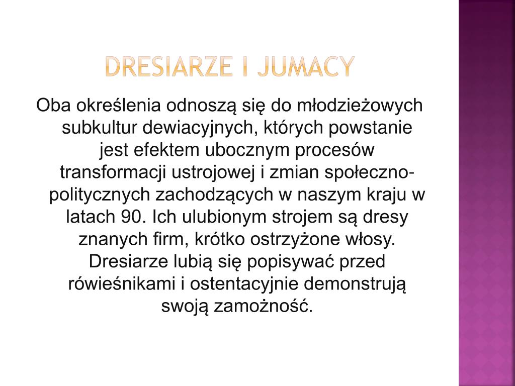PPT - Subkultury młodzieżowe PowerPoint Presentation, free download ...