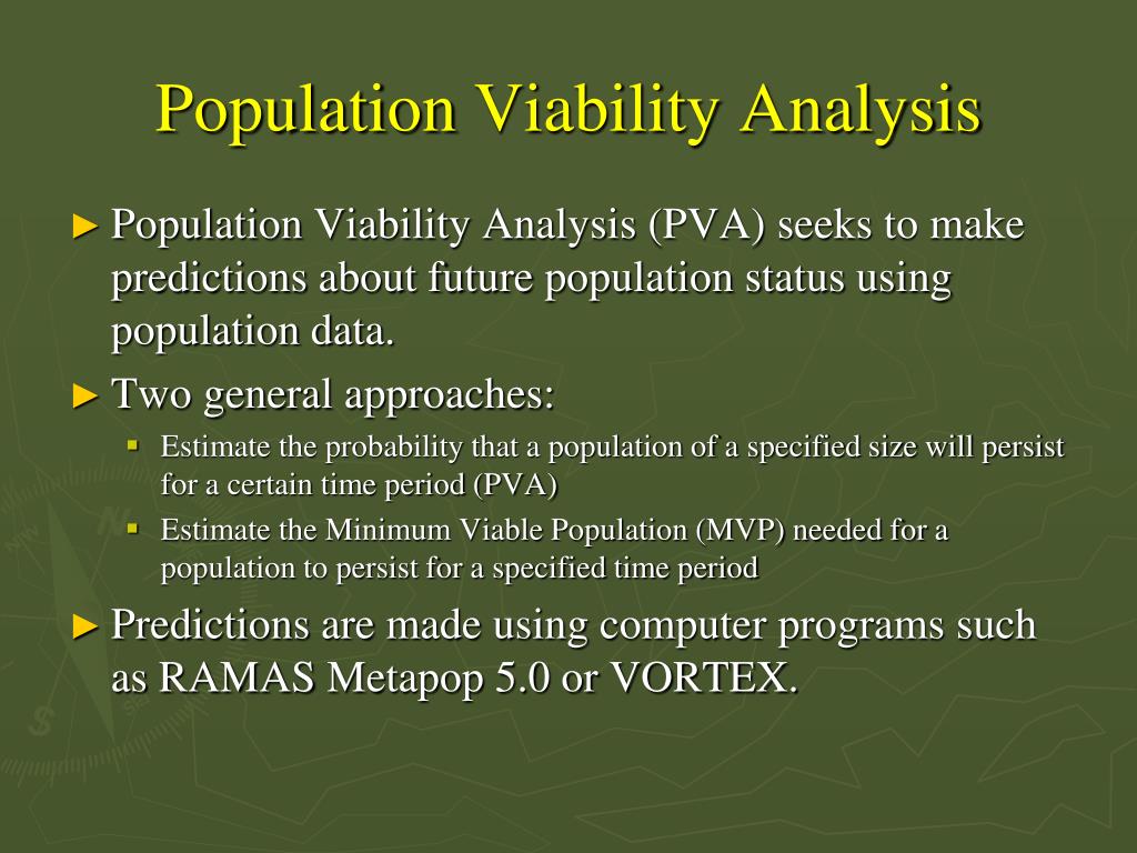 Ppt Population Analysis In Wildlife Biology Powerpoint Presentation
