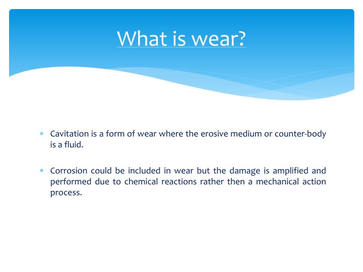 PPT - Material Wear PowerPoint Presentation - ID:2353939