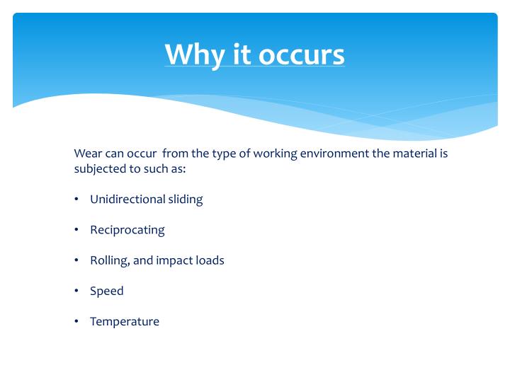 PPT - Material Wear PowerPoint Presentation - ID:2353939