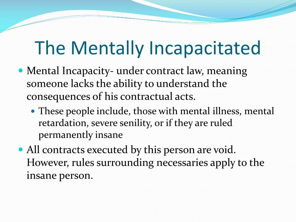 PPT - Contractual Capacity of Individuals and Organizations PowerPoint ... PPT - Contractual Capacity of Individuals and Organizations PowerPoint ...