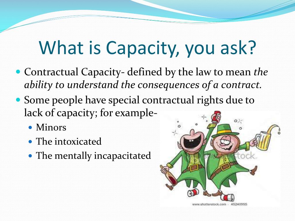 PPT - Contractual Capacity of Individuals and Organizations PowerPoint ... PPT - Contractual Capacity of Individuals and Organizations PowerPoint ...