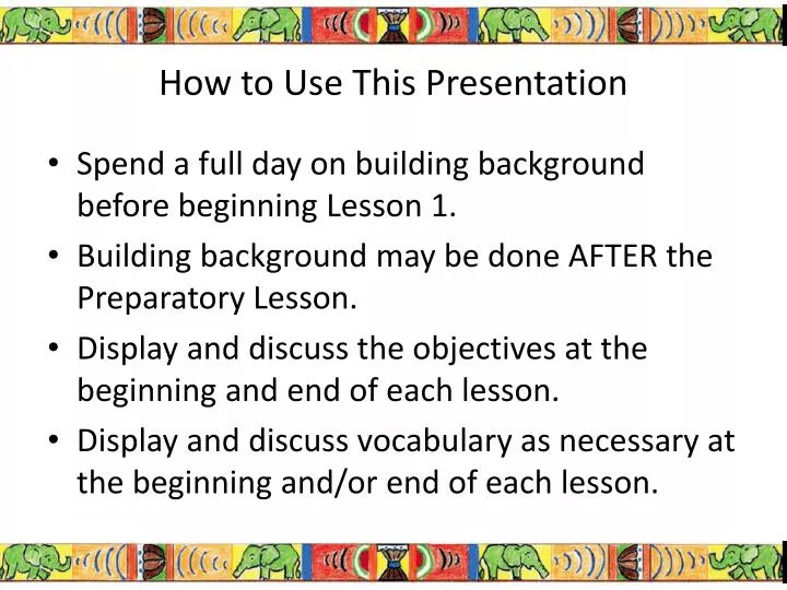 PPT - How to Use This Presentation PowerPoint Presentation, free ...